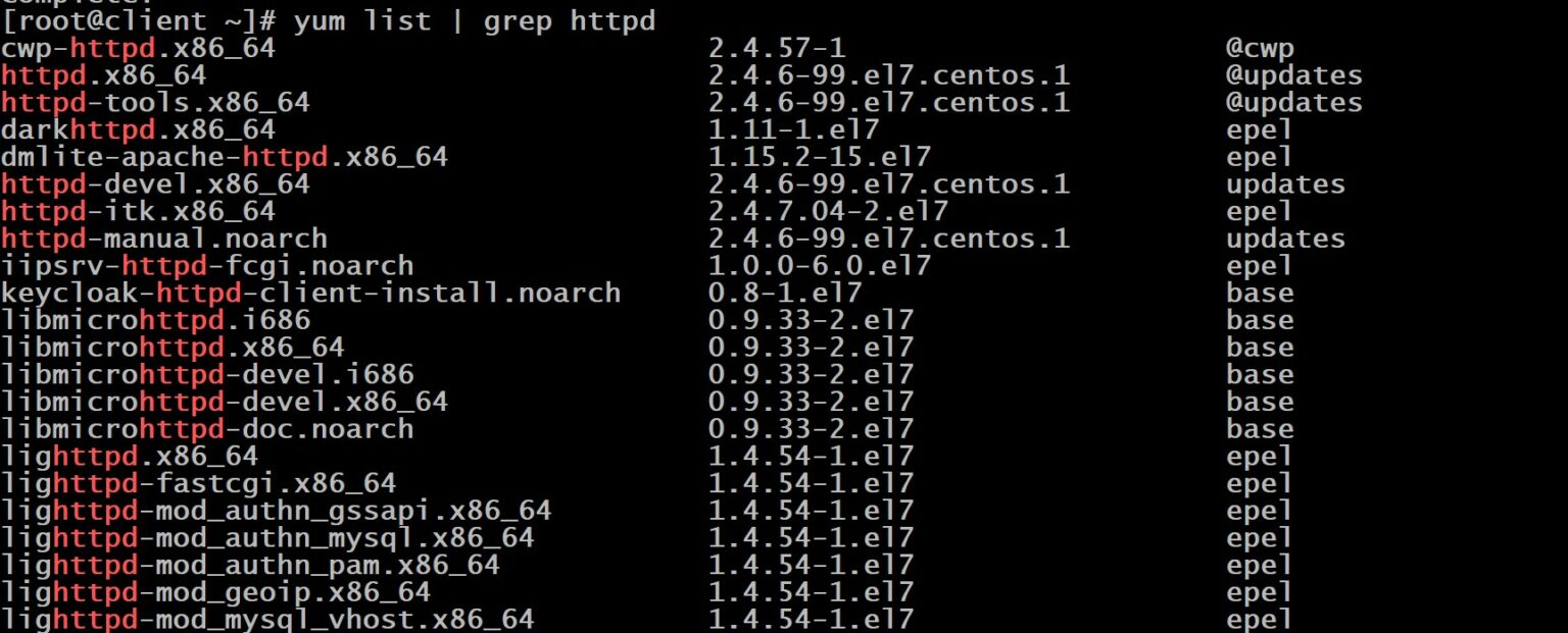 How To Yum Uninstall Or Yum Remove Packages From CentOS