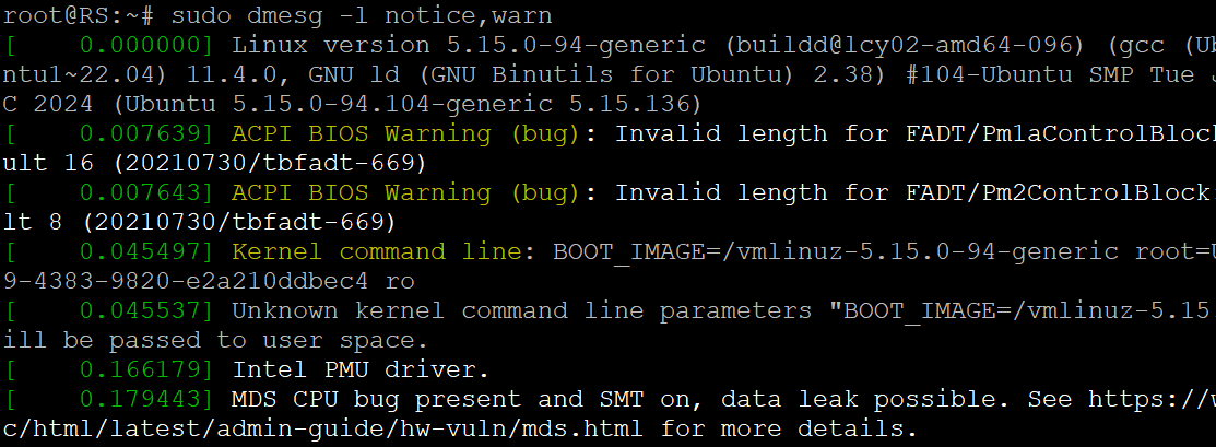 10 Examples Of Using Dmesg Linux Command For Accessing Kernal Messages